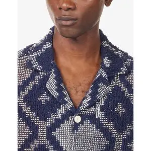 Oas Trastevere Cuba Cotton-blend Crochet Shirt