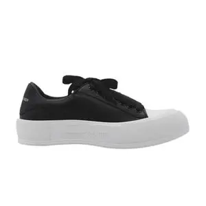 Alexander McQueen Deck Lace Plimsoll - Black