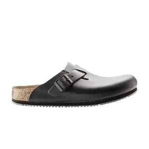 BIRKENSTOCK Boston Super Grip Sandal - Black