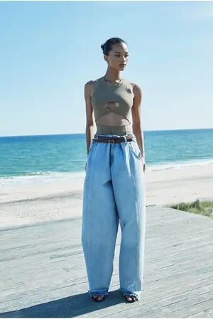 Yigal Azrouël Keyhole Tank Top