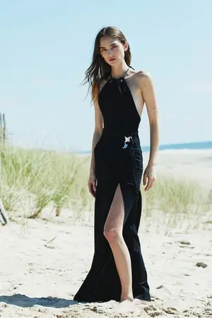 Yigal Azrouël Maxi Dress - Denim