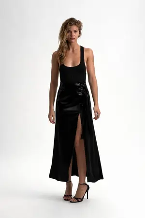 Yigal Azrouël Belted Skirt