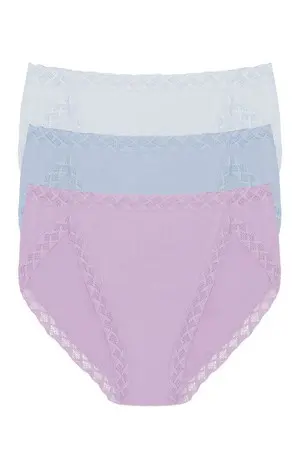 Natori Bliss French Cut Brief 3-pack - Violet