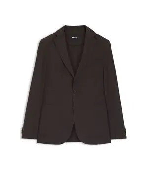 BOSS Slim-fit Jacket In Tech Linen