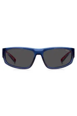 Hugo Temple-logo Sunglasses