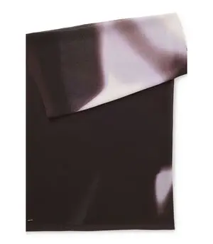 BOSS Chiffon Shawl With Logo Rivet - Patterned