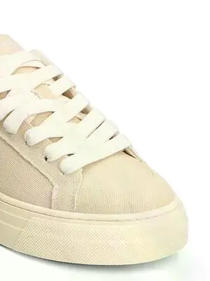 DEMNA Frayed-edge Canvas Sneakers