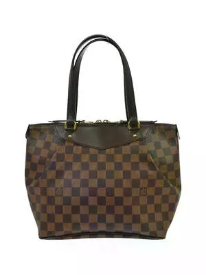 LOUIS VUITTON 2011 Damier Westminster Tote Bag - Brown