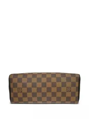 LOUIS VUITTON 1998 Damier Brera Handbag - Brown