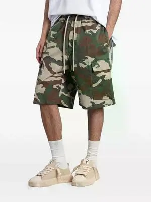 STATE OF ORDER Camouflage Print Cargo Shorts