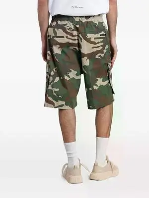 STATE OF ORDER Camouflage Print Cargo Shorts