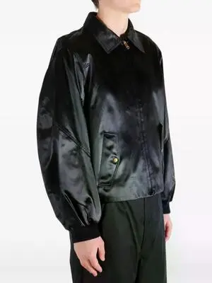 WILLY CHAVARRIA Opera Zip-up Bomber Jacket