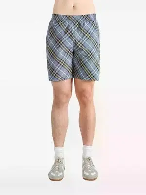 Burberry Check-pattern Swim Shorts