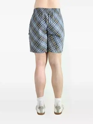 Burberry Check-pattern Swim Shorts