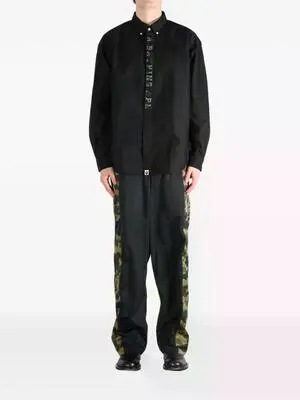 A BATHING APE 1st Logo-print Button-down Shirt