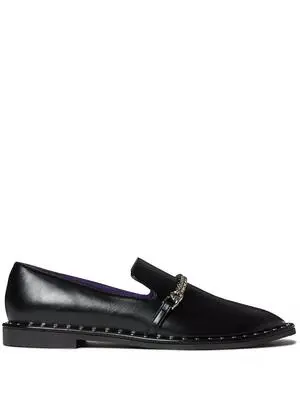 Stella McCartney Falabella Chain-embellished Loafers