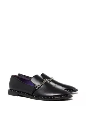 Stella McCartney Falabella Chain-embellished Loafers