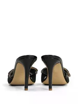 FABIO RUSCONI Bow-detail Mesh Mules