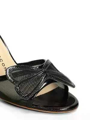 FABIO RUSCONI Bow-detail Mesh Mules
