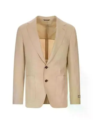 Canali Single-breasted Patch-pocket Blazer