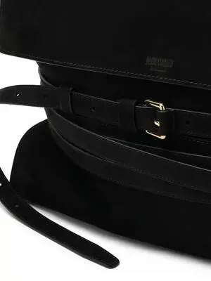 Moschino Medium Tie Me Tote - Black