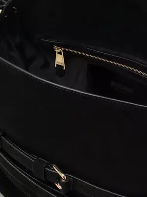 Moschino Medium Tie Me Tote - Black