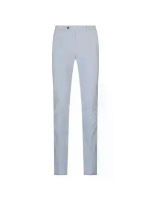 PT TORINO Pressed-crease Trousers - Blue
