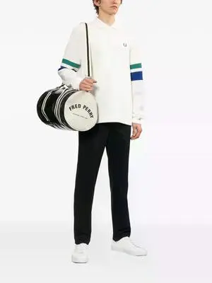 Fred Perry Barrel Bag - Black