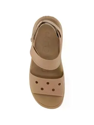 CROCS Soho Y-strap Platform Sandals - Neutrals