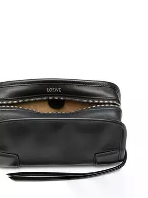 Loewe Mini Amazona 180 Leather Tote Bag - Black