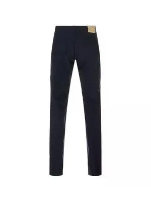 B SETTECENTO Five-pocket Trousers With Logo Patch
