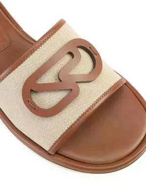 SERGIO ROSSI Surge Logo-detail Sandals
