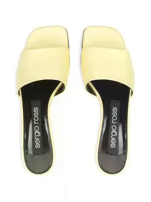 SERGIO ROSSI Platform Sandals - Yellow