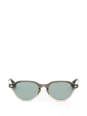 LUNETTERIE GÉNÉRALE Après-ski Round-frame Sunglasses - Grey