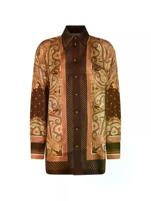 Zimmermann Luna Paisley-print Shirt