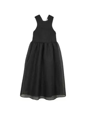 Cecilie Bahnsen Dora Bow-detail Cloqué Dress