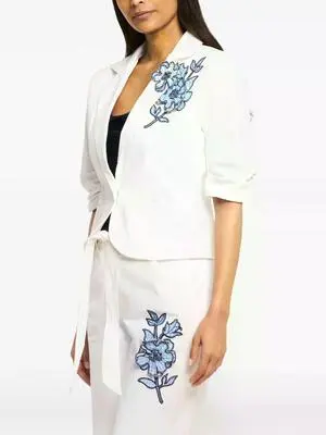 Cinq À Sept Petit Khloe Floral-appliqué Blazer