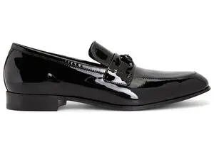 Gucci Horsebit Loafer In Patent Leather - Black