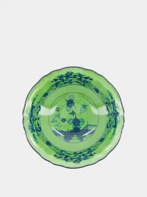 GINORI 1735 Oriente Italiano Malachite Fruit Bowl - Green