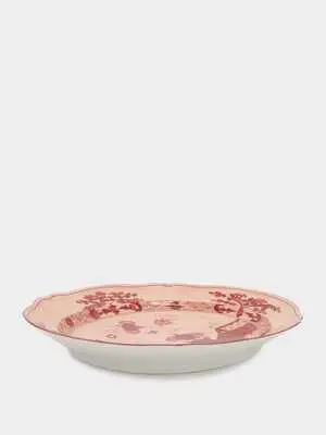 GINORI 1735 Oriente Italiano Oval Flat Platter - Red