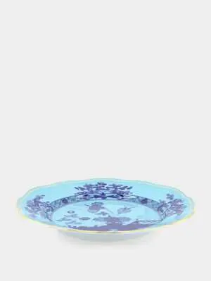 GINORI 1735 Oriente Italiano Iris Dinner Plate - Blue