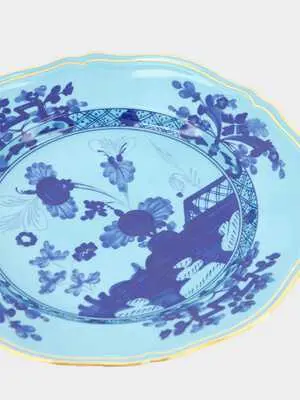 GINORI 1735 Oriente Italiano Iris Dinner Plate - Blue