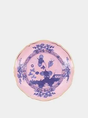 GINORI 1735 Oriente Italiano Azalea Dessert Plate - Pink
