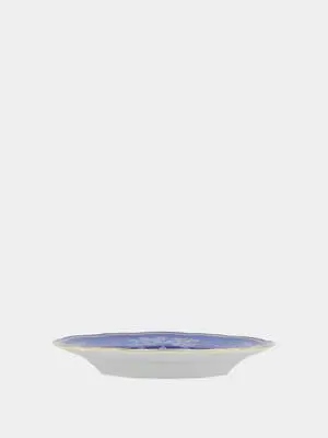 GINORI 1735 Oriente Italiano Pervinca Dessert Plate - Blue