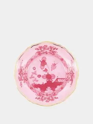 GINORI 1735 Oriente Italiano Porpora Dessert Plate Pink