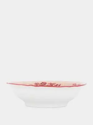GINORI 1735 Oriente Italiano Fruit Bowl - Red