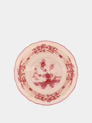 GINORI 1735 Oriente Italiano Fruit Bowl - Red