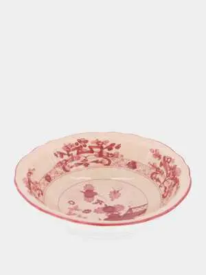 GINORI 1735 Oriente Italiano Fruit Bowl - Red