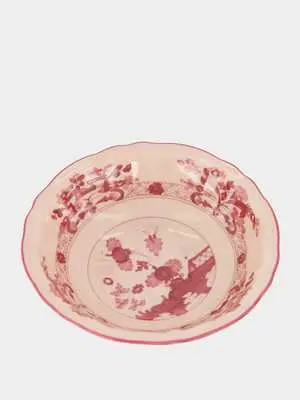 GINORI 1735 Oriente Italiano Fruit Bowl - Red