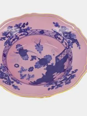 GINORI 1735 Oriente Italiano Azalea Soup/pasta Plate - Pink